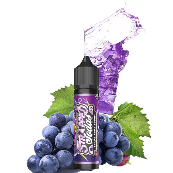Strapped Soda Grape Soda Storm Aroma 10 ml – spritzig süße Traube